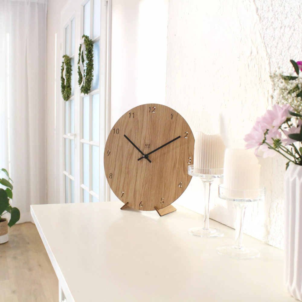 Kolo Design kello 30 cm tammi | Verkkokauppa