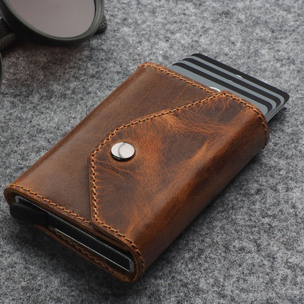 RFID-lompakko satulanahkaa | Verkkokauppa